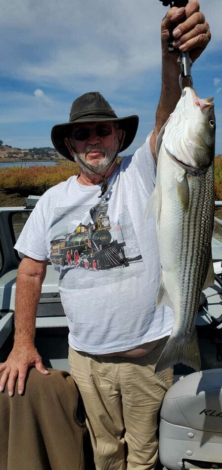 Petaluma River this morning! Grandson Mike and I went fishing on the ...