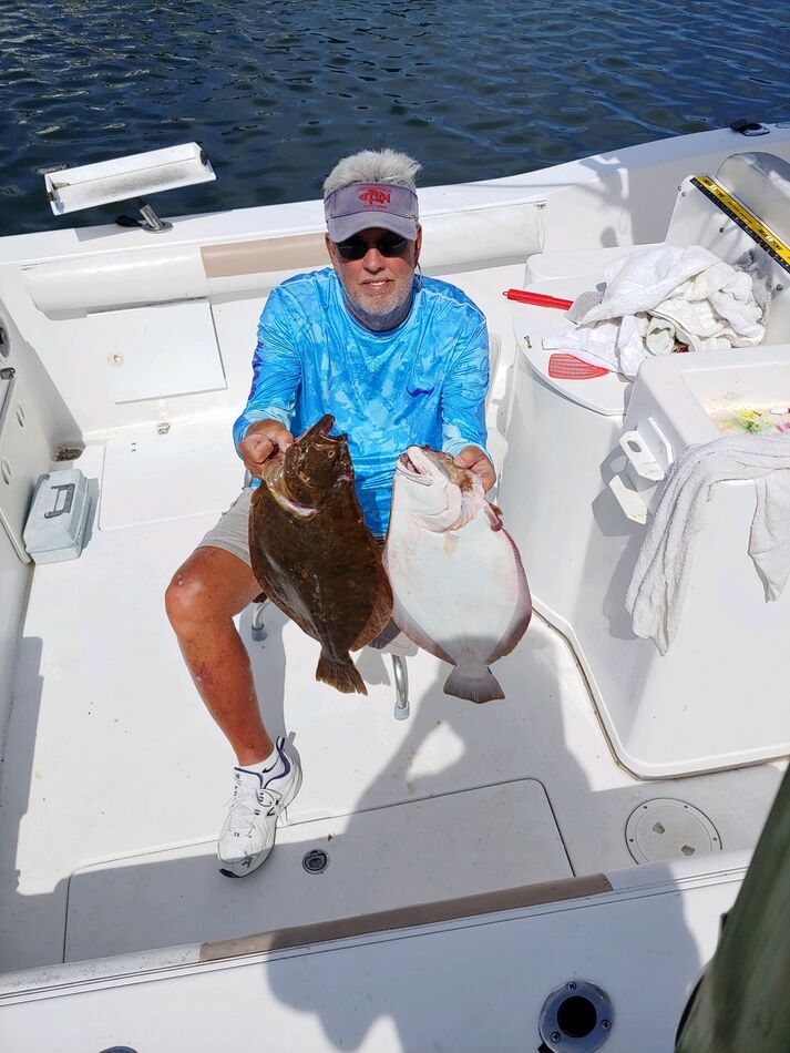 Fluke Catching Barnegat NJ: Fished the Ocean w Doug & Dawn on 9/3/22 in ...