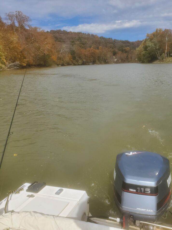 Muskingum river fishing: I went out for a nice afternoon on the river ...