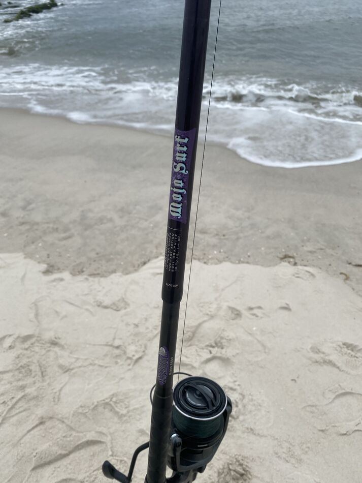 Striper: Went to the beach Saturday under gunned and got spooled and ...
