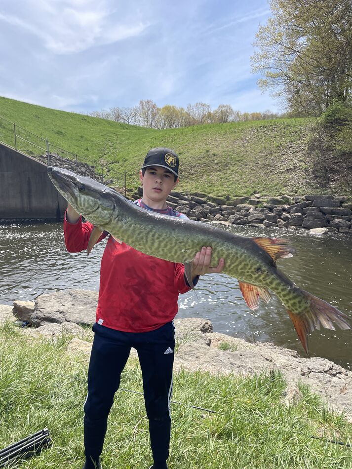 Lake Arthur Pa musky: Last year I met a kid on deer creek fly fishing I ...