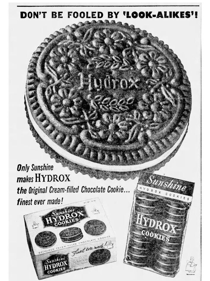 Hydrox or Oreos or maybe neither? I was partial to Hydrox. The cookie ...