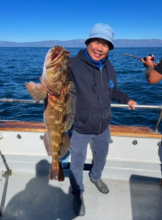 Ling Cod aboard the Stardust (Santa Barbara): Fortunate to catch my ...