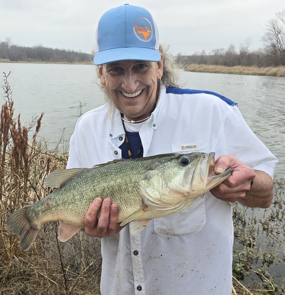 Bank Fishing in Kyle, TX this Morning: I had to wade in waist deep to ...