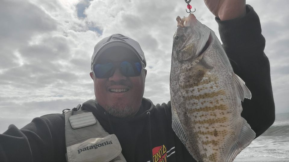 Port Hueneme Beach - Perch Fishing: My brother and I hit the beach for ...