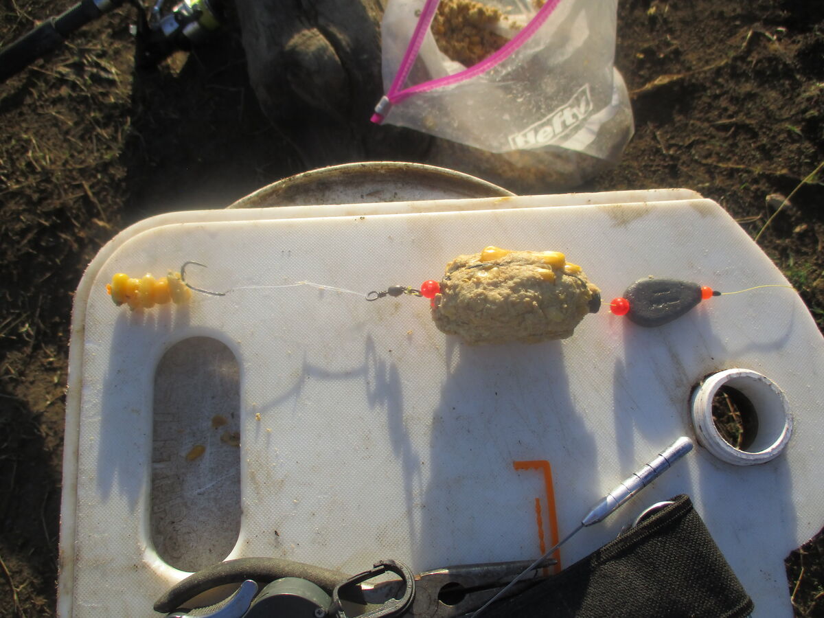 Carp bait and prep (Page 2): Make dough balls strawberry jello and corn ...