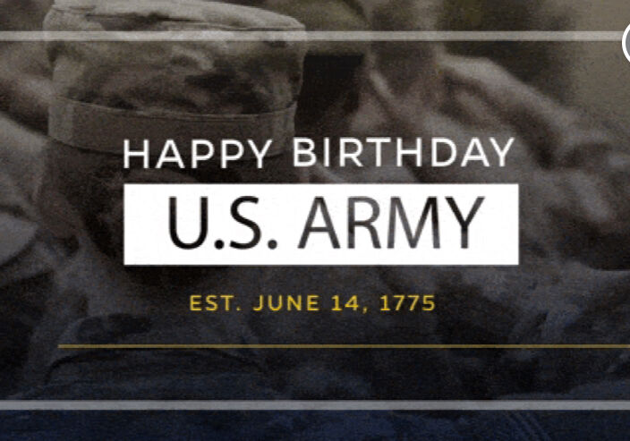 Happy Birthday U.S. Army: Established in 1775, happy birthday to the ...