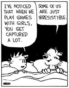 Wednesday funnies: Starring Calvin. Anyone for a Jelly Doughnut???