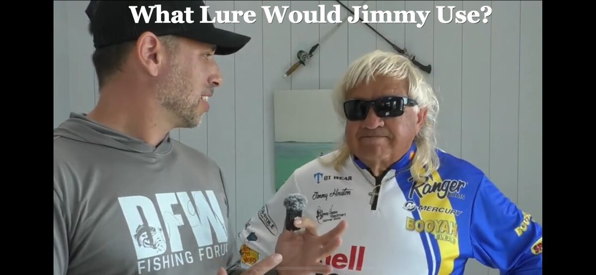 Jimmy Houston's bait he would use for the Big Bass Tournament: I had ...