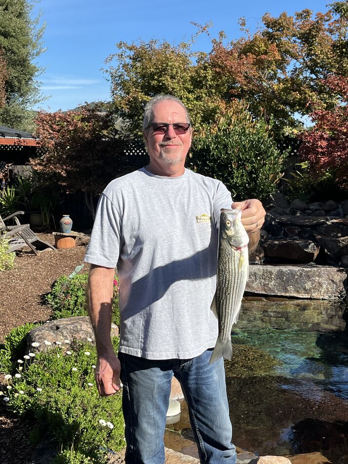 Fished the Petaluma River Today: My friend Dave took me out for a quick ...