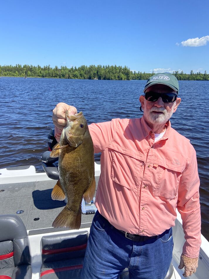 Smallmouth 4lb 7 oz: Moosehead Lake...