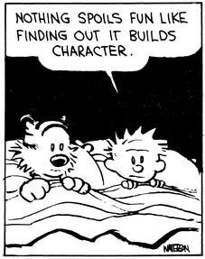 For the stout of heart: And need of smiles…….Calvin makes an appearance...