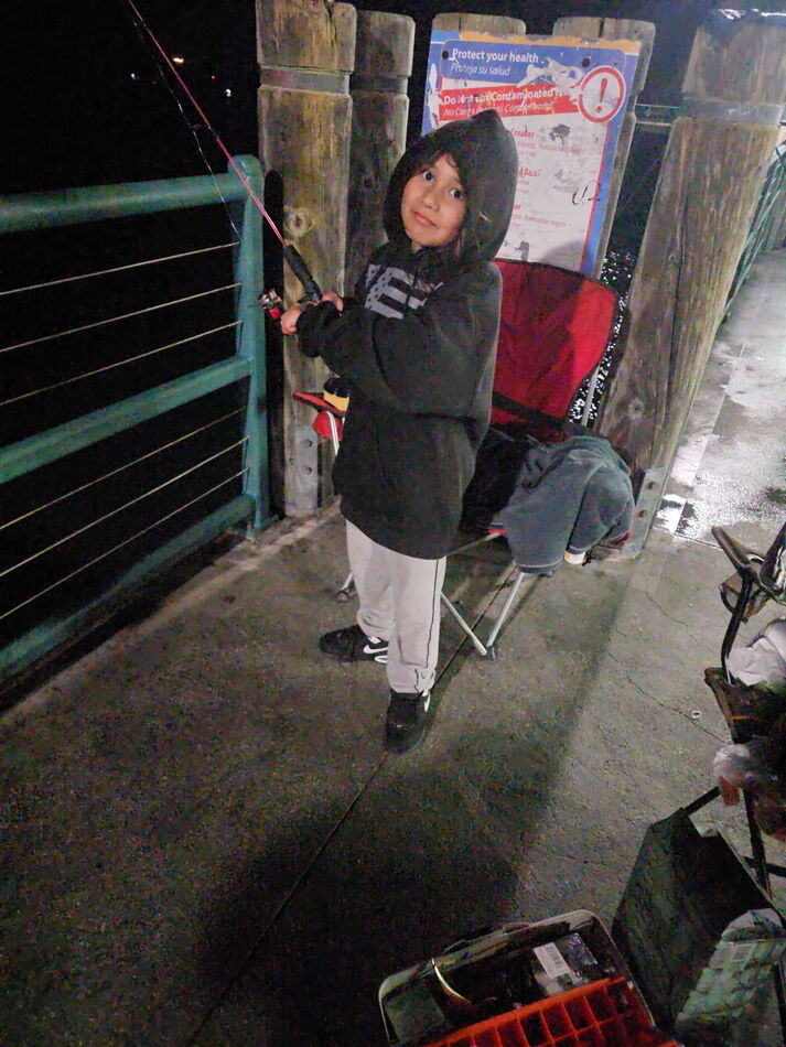 I didn’t catch anything: Grandma, the weather was great and it was ...