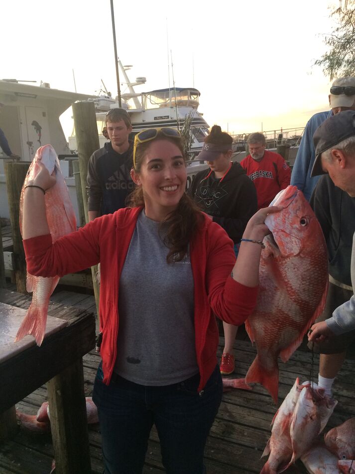 Chunky pair of Snappers I caught Deep Sea fishing: I caught these in ...
