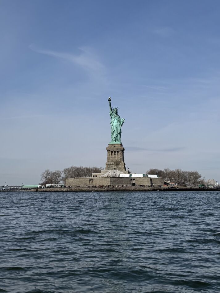 The Fish wanted views of the skyline as well: This is one of the many striped bass I have caught ...