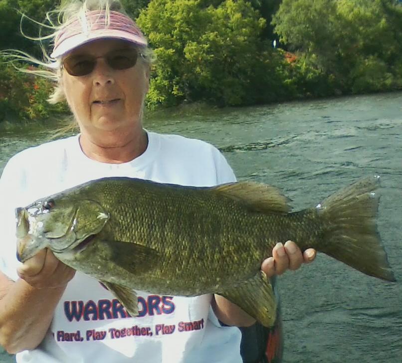 Smallie: My personal best smallie...