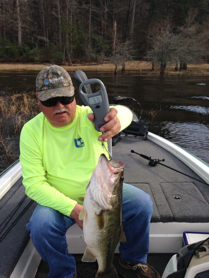Bass on TB and crappie on Lake Fork: Bass caught in sandy on TB and ...
