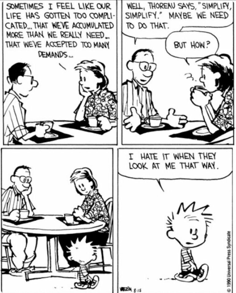 There isn’t a day that starts with C: So any day can be a Calvin day ...