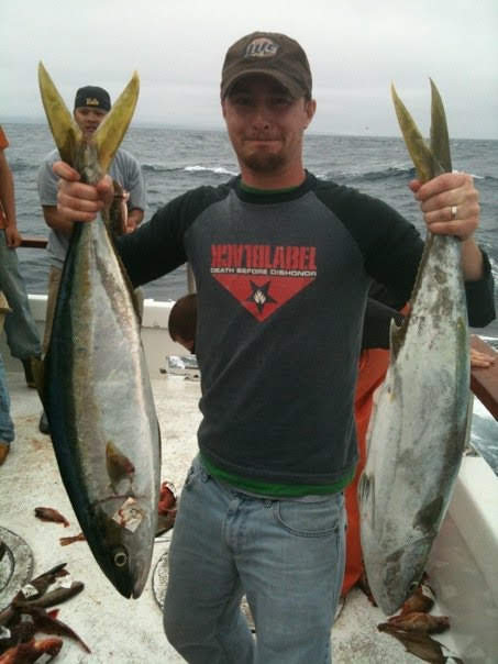 Tuna: Salt water on a iron 25 lbs...