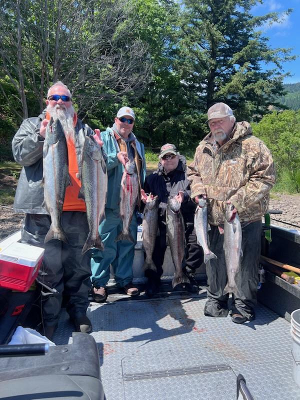 Columbia River Springers (Draino Lake): Spent two days fishing Draino ...