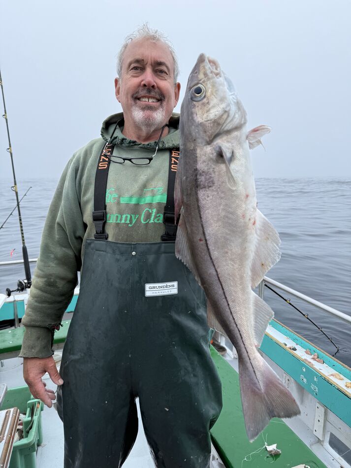 My big Haddock: Caught this big 8lb haddock on the Bunny Clark this ...