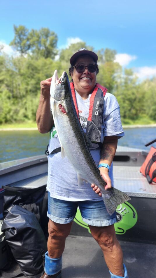 Summer steelhead: Great day of fishing for summer steelhead with ...