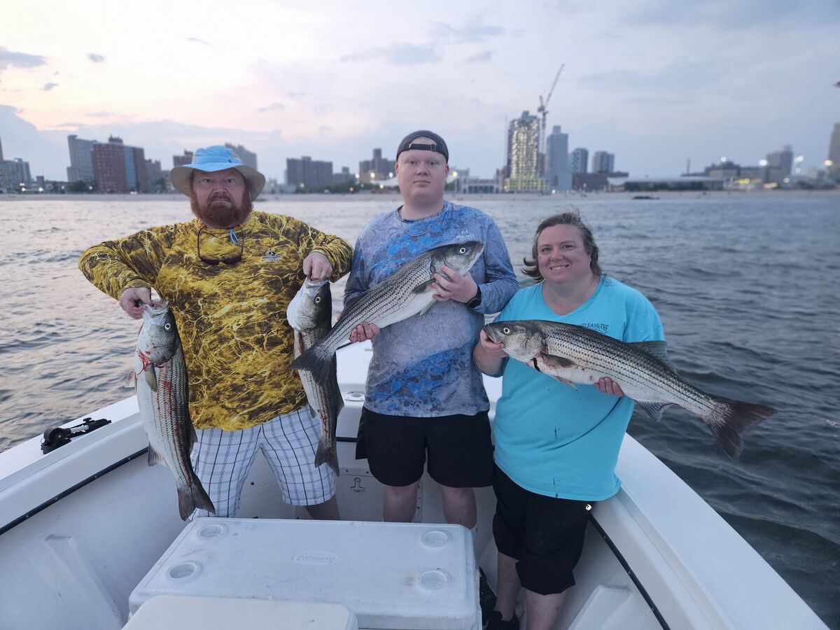 NY BIGHT FISHING CONTINUES: Stripers still going strong last few days ...