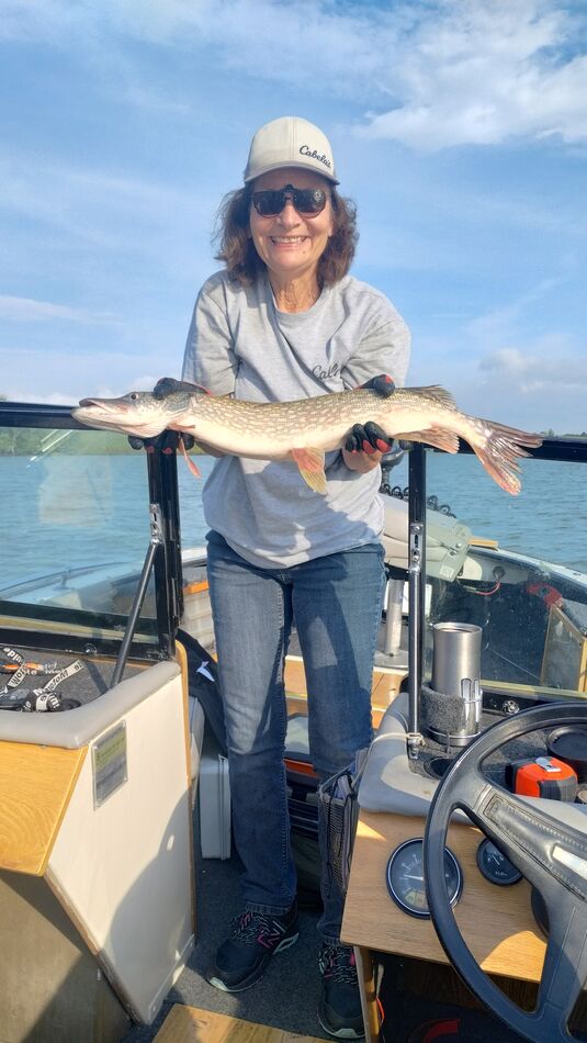 Nebraska walleye fishing Sherman style: My wife had a long 4 day ...