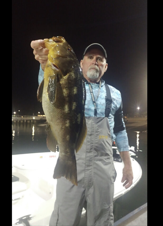 California Big Bass Inshore: Last week I posted a picture of a nice ...