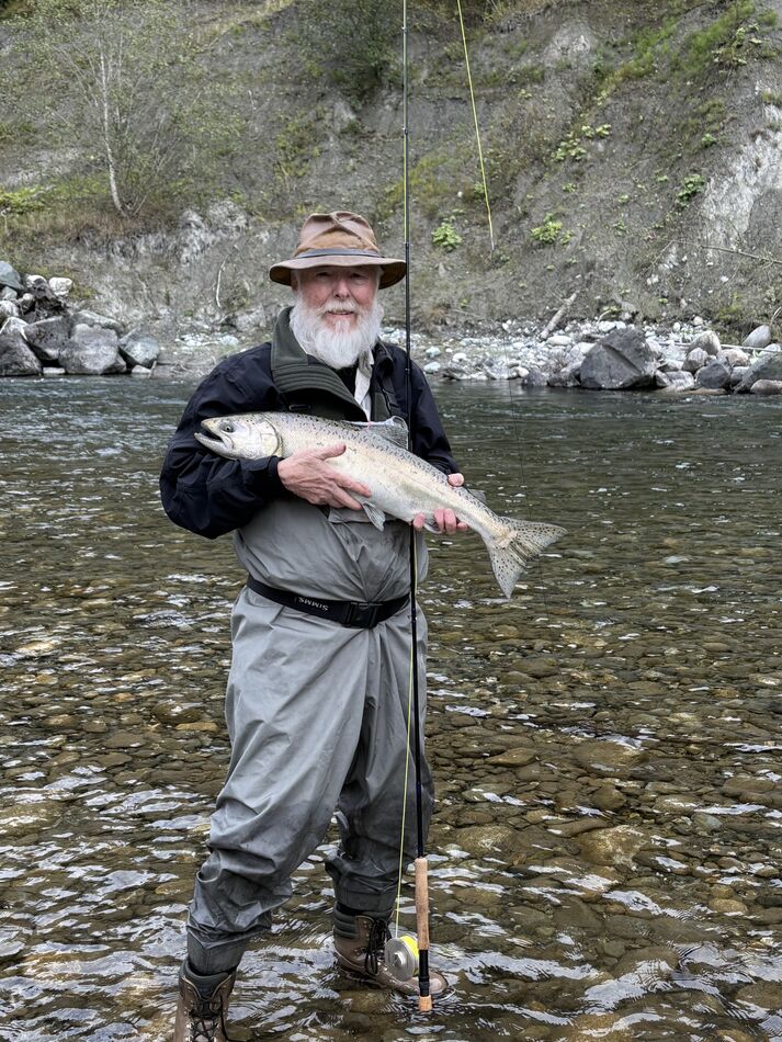 Good day: Took this on an eight weight fly rod on the Vedder River in ...