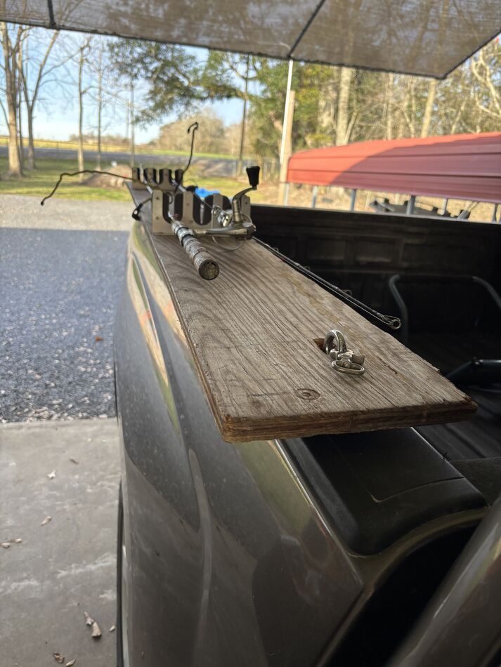Securing a rod in a truck bed without a rack: I need to transport my ...