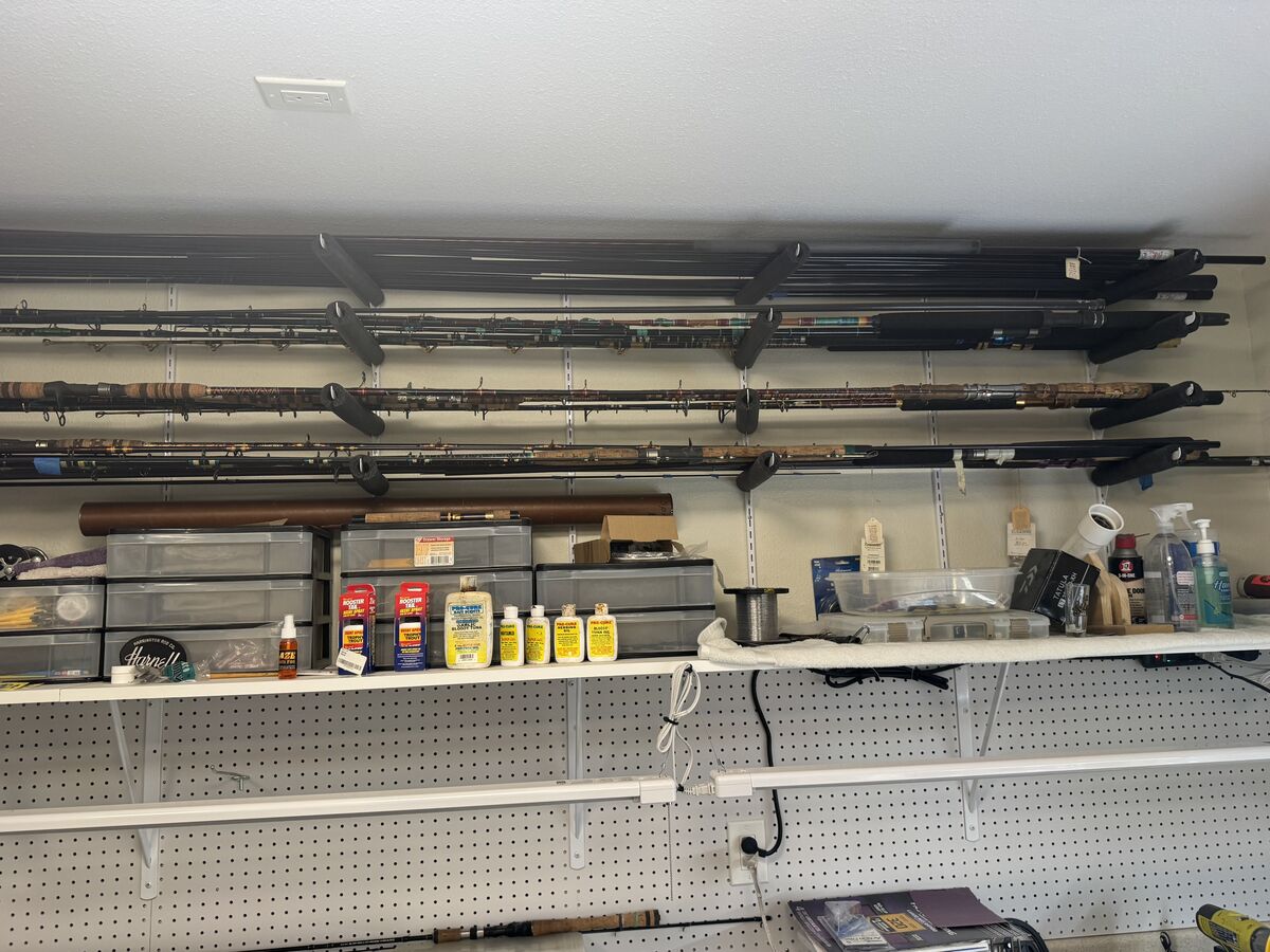 I really need a lot fishing rods: I've been making rods since I was 8 ...