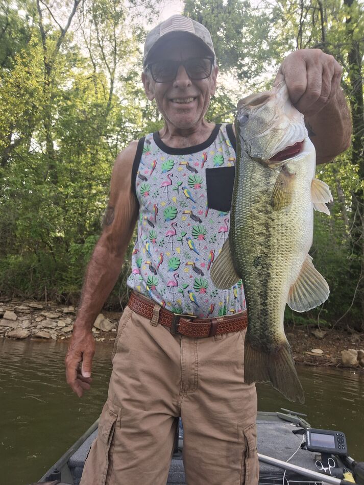 Stones River West, Smyrna,TN: Yesterday's caught, caught two, slow day ...